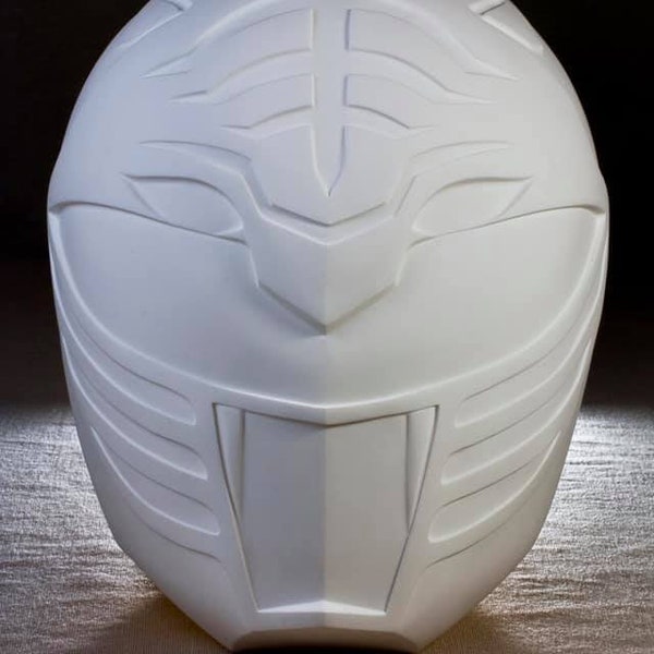 White Tiger Power Ranger Helmet - Etsy