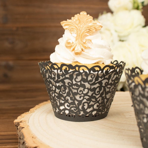 Lace Cupcake Wrapper - Etsy