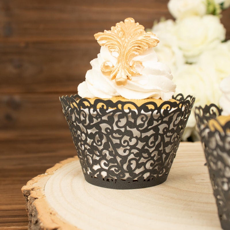 Lace Cupcake Wrapper - Etsy
