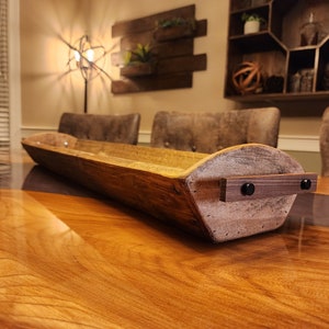 Rustic Reclaimed Wood Centerpiece, Table Decor, Farmhouse, Holiday ...