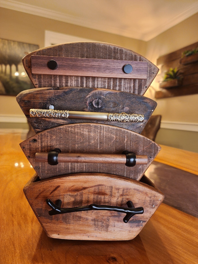 Rustic Reclaimed Wood Centerpiece, Table Decor, Farmhouse, Holiday ...