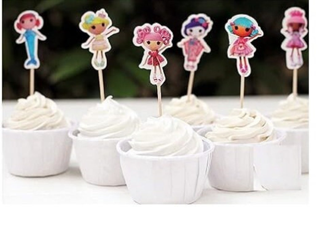 Lalaloopsy Cupcake Topper 24/pc - Etsy