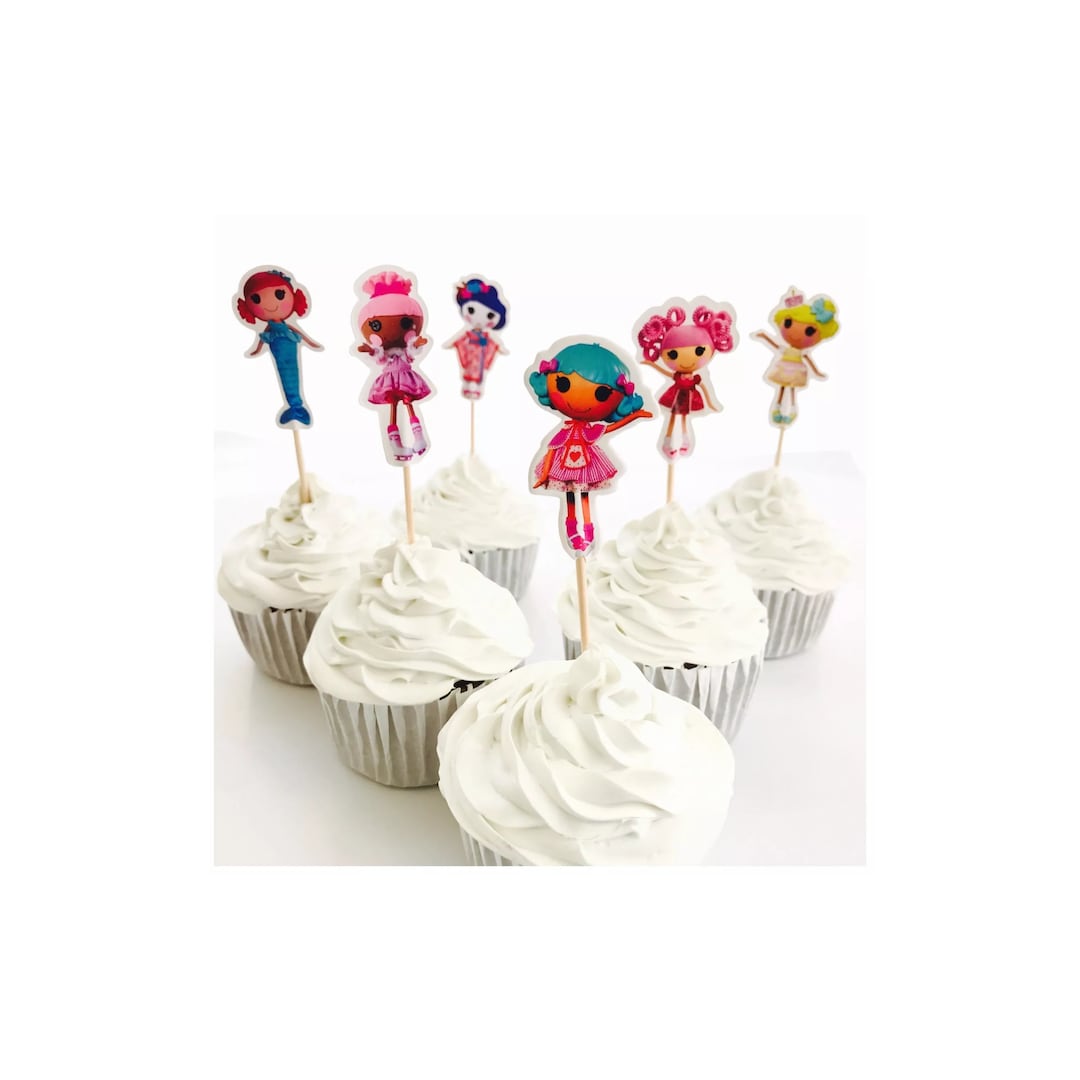 Lalaloopsy Cupcake Topper 24/pc - Etsy