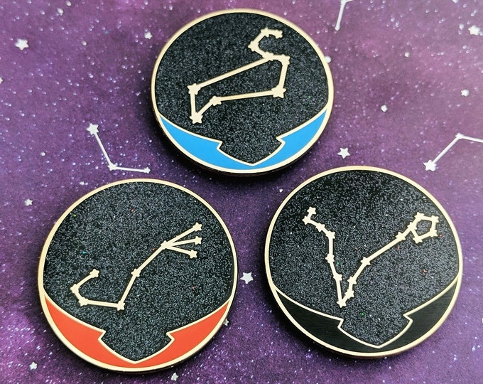Constellation Voltron Hard Enamel Pins Keith Lance Shiro - Etsy