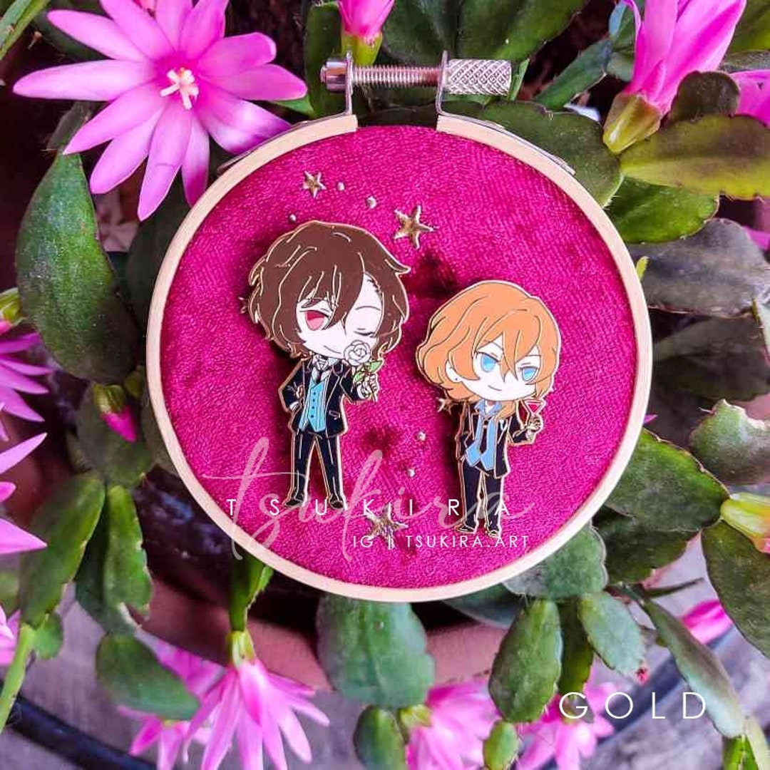 BSD Soukoku Hard Enamel Pin - Etsy