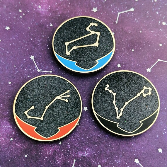 Constellation Voltron Hard Enamel Pins Keith Lance Shiro | Etsy