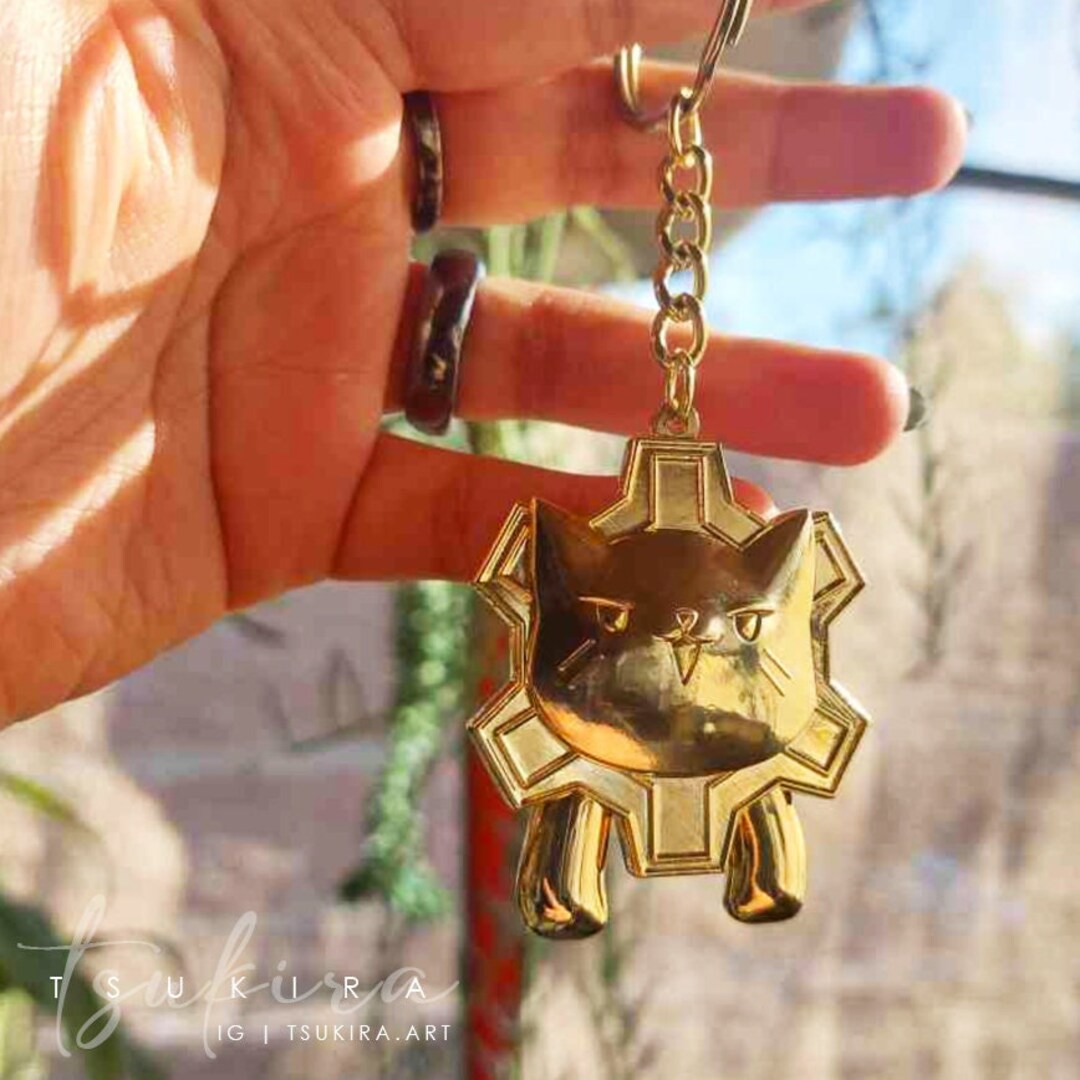 Genshin Impact Kaveh Kshahrewar Lion Metal Keychain - Etsy