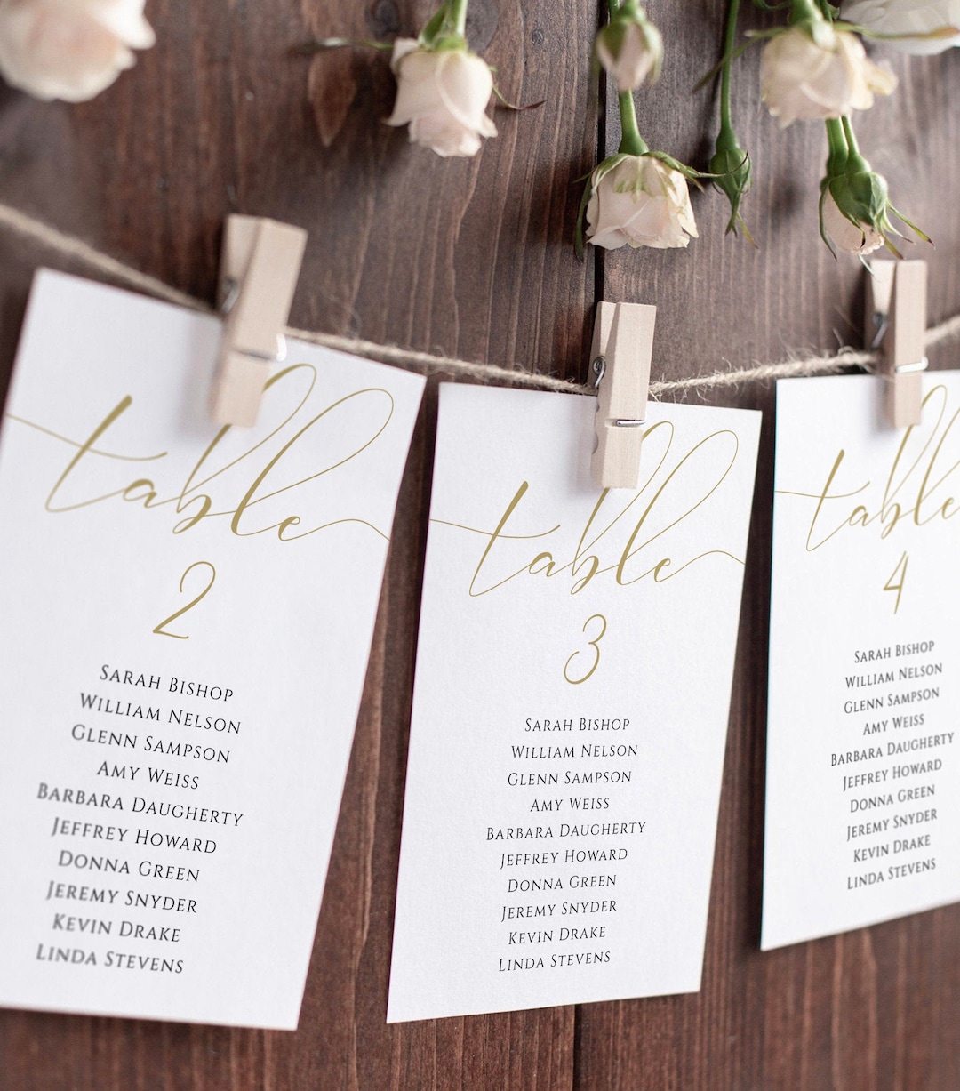 Wedding Seating Chart Template Wedding Table Numbers Seating - Etsy