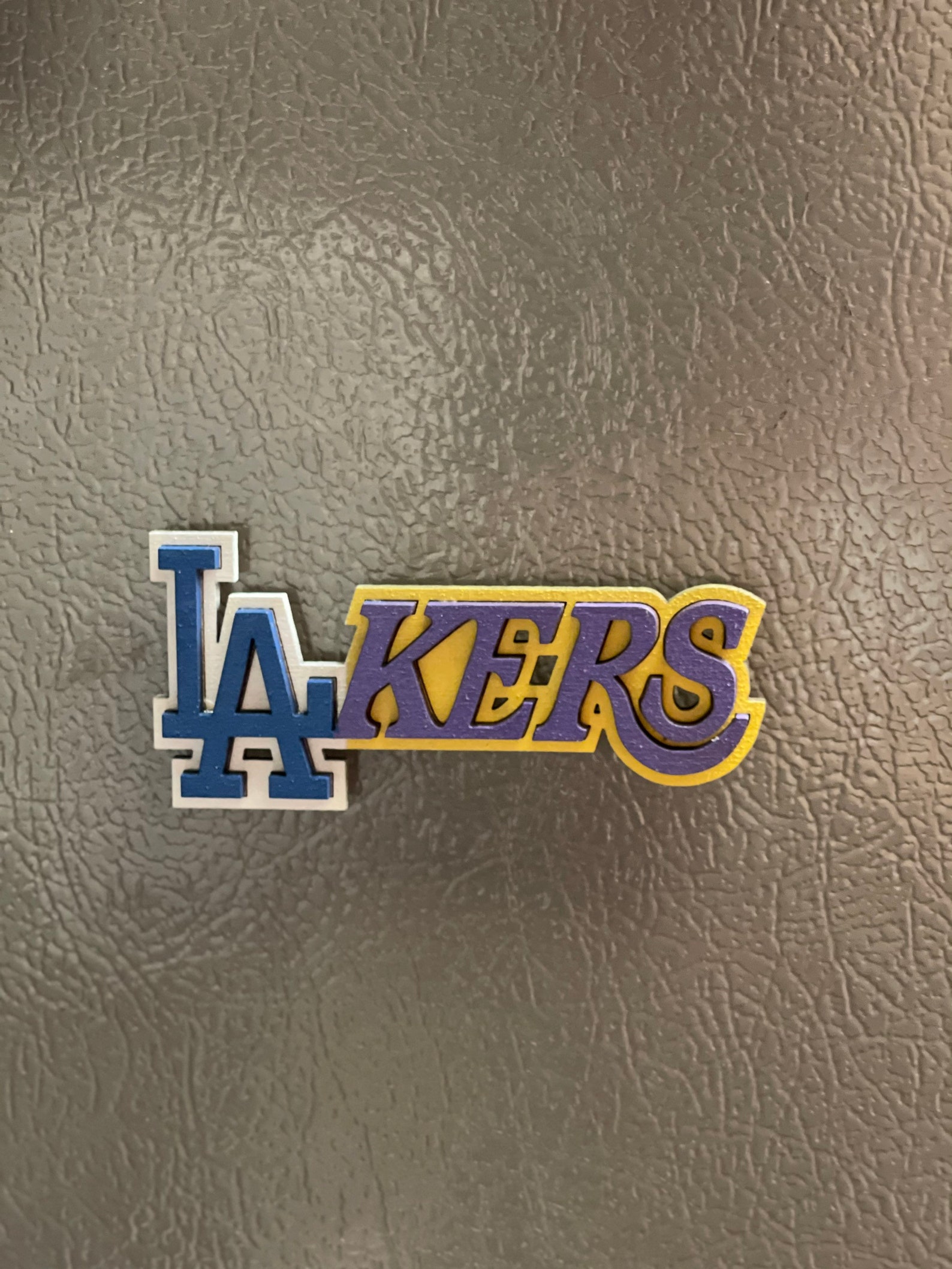 Lakers Dodgers Combo Magnet | Etsy