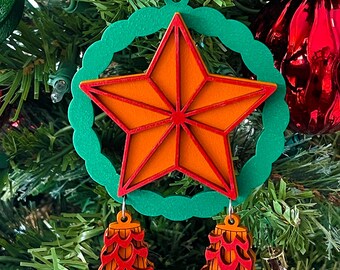 Filipino Parol Ornament | Etsy