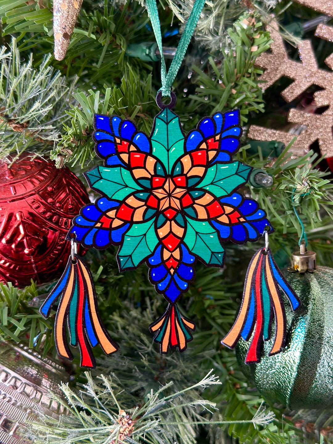 Filipino Parol Printed Wood Ornament - Etsy