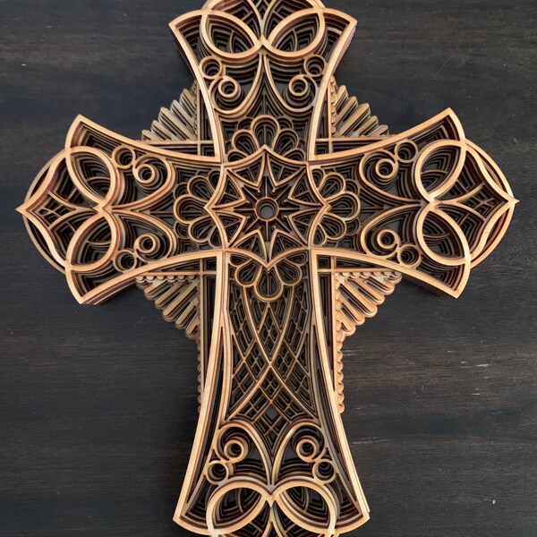 Wood Cross - Etsy