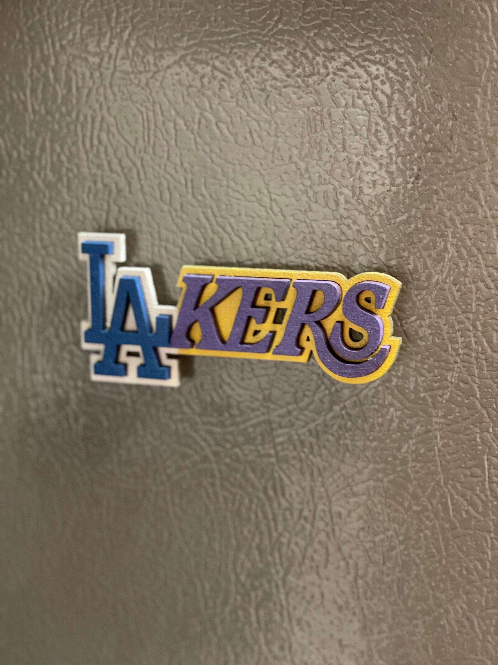 Lakers Dodgers Combo Magnet | Etsy