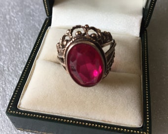 Russian Ruby Jewelry | Etsy