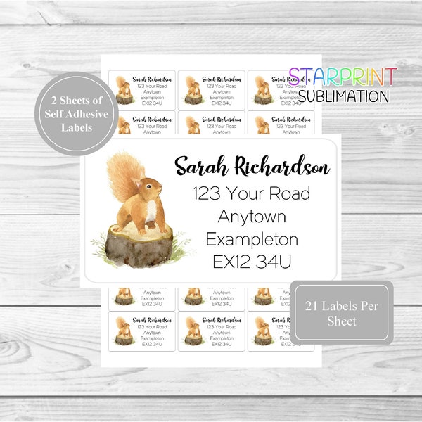 Return Address Label - Etsy