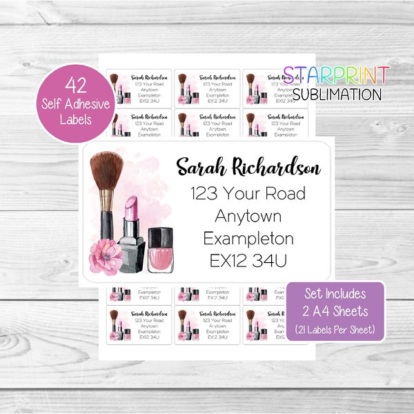 Makeup Labels - Etsy