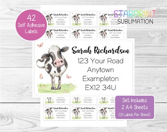 Farm Return Address Labels - Etsy