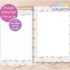Toucan/tropical Paradise Printable Writing Paper/digital Download Note ...