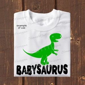 Babysaurus Svg Baby Dinosaur Svg Dinosaur Kid Svg Babysaurus Iron on ...