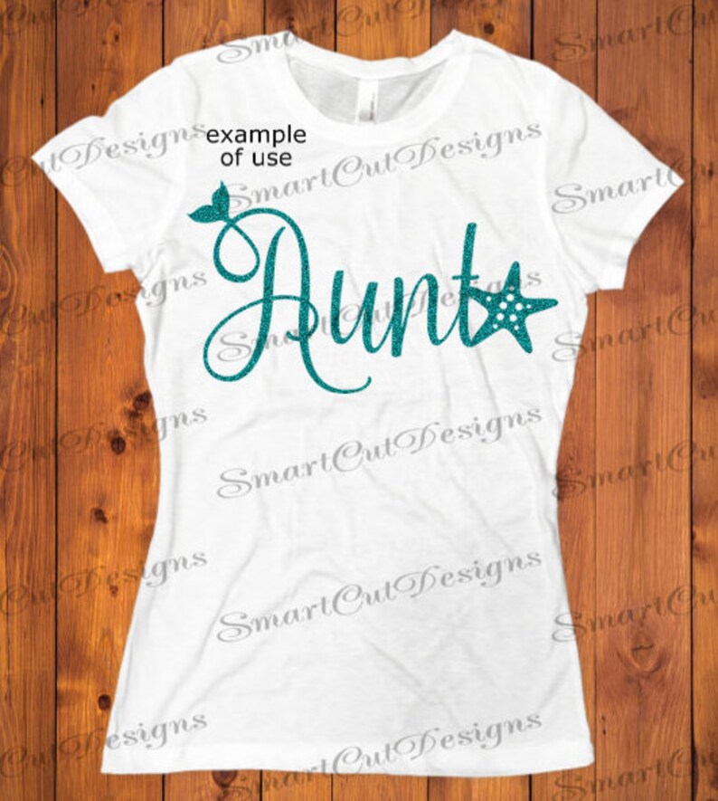 Aunt Svg Mermaid Aunt Svg Auntie Svg Aunt Mermaid Birthday Svg Files ...