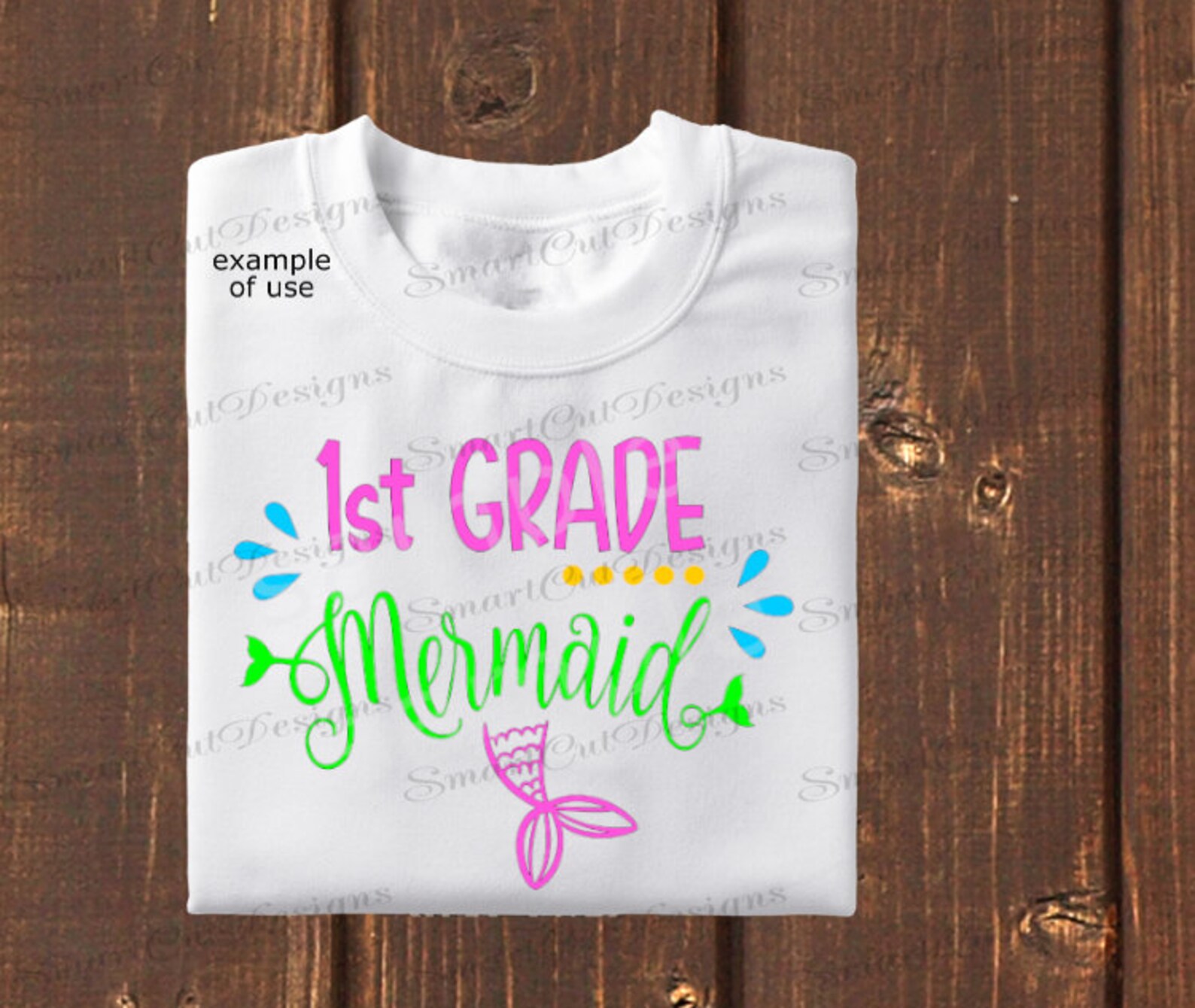 1st Grade Mermaid Svg First Grade Svg for Girls Mermaid Svg 1st Grade ...