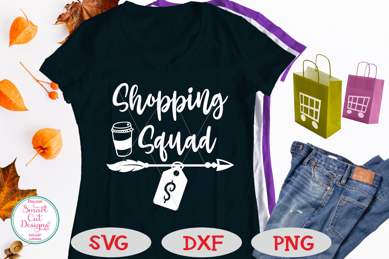 Shopping Squad Svg Black Friday Svg Shopping Black Friday - Etsy