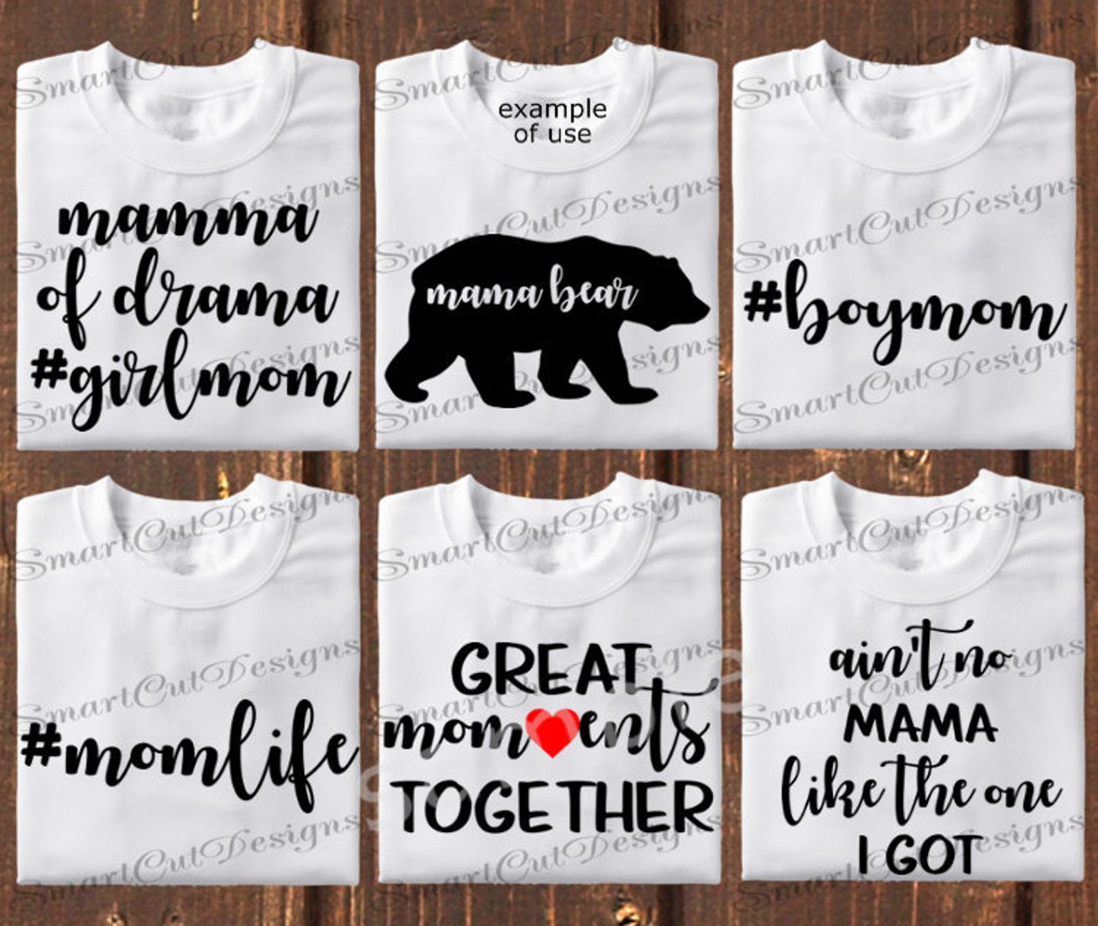 Mom Life Svg Bundle Bear Mama Svg Mom Life Svg Mama of Drama | Etsy