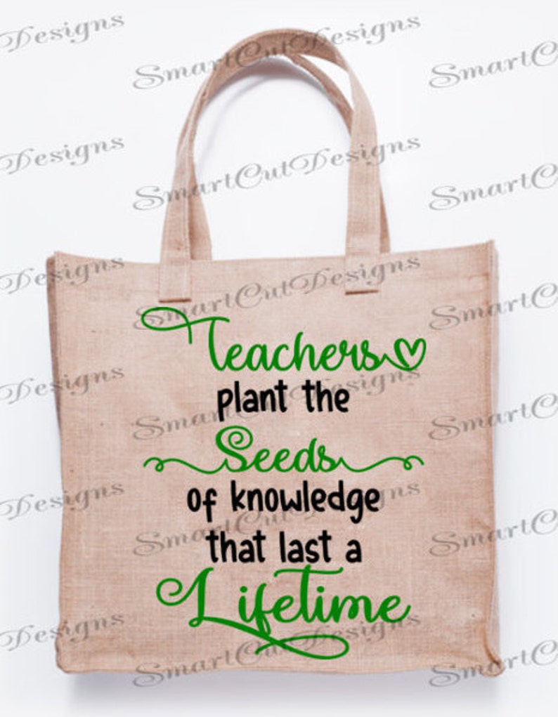Teachers Plant The Seeds Of Knowledge Svg Teacher Quotes Svg | Etsy