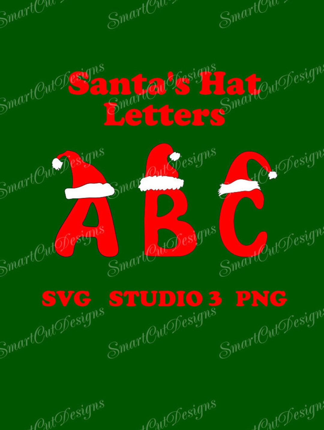 Christmas Alphabet Svg Christmas Letters SVG Christmas Kid Font Svg ...
