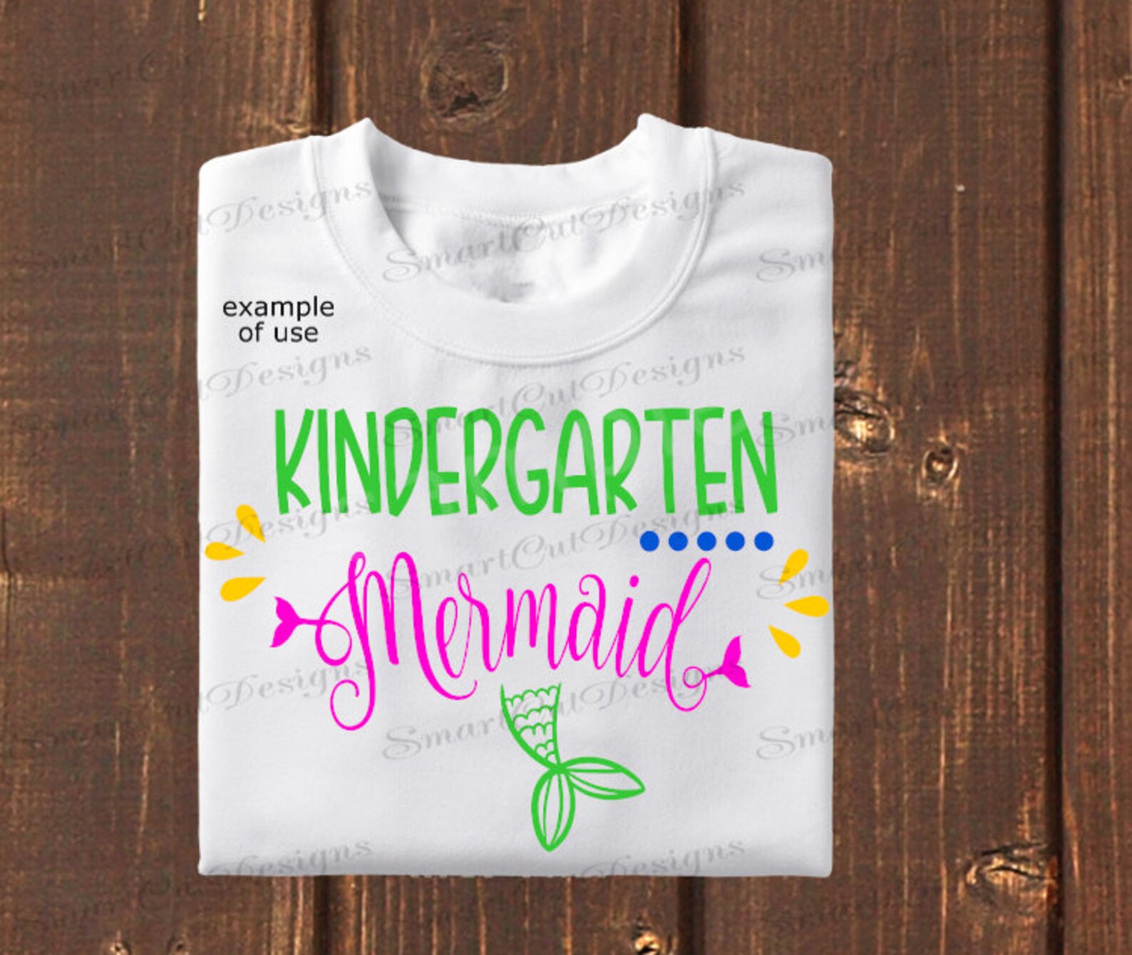Kindergarten Mermaid Svg Back to School Svg Mermaid Svg Kindergarten ...