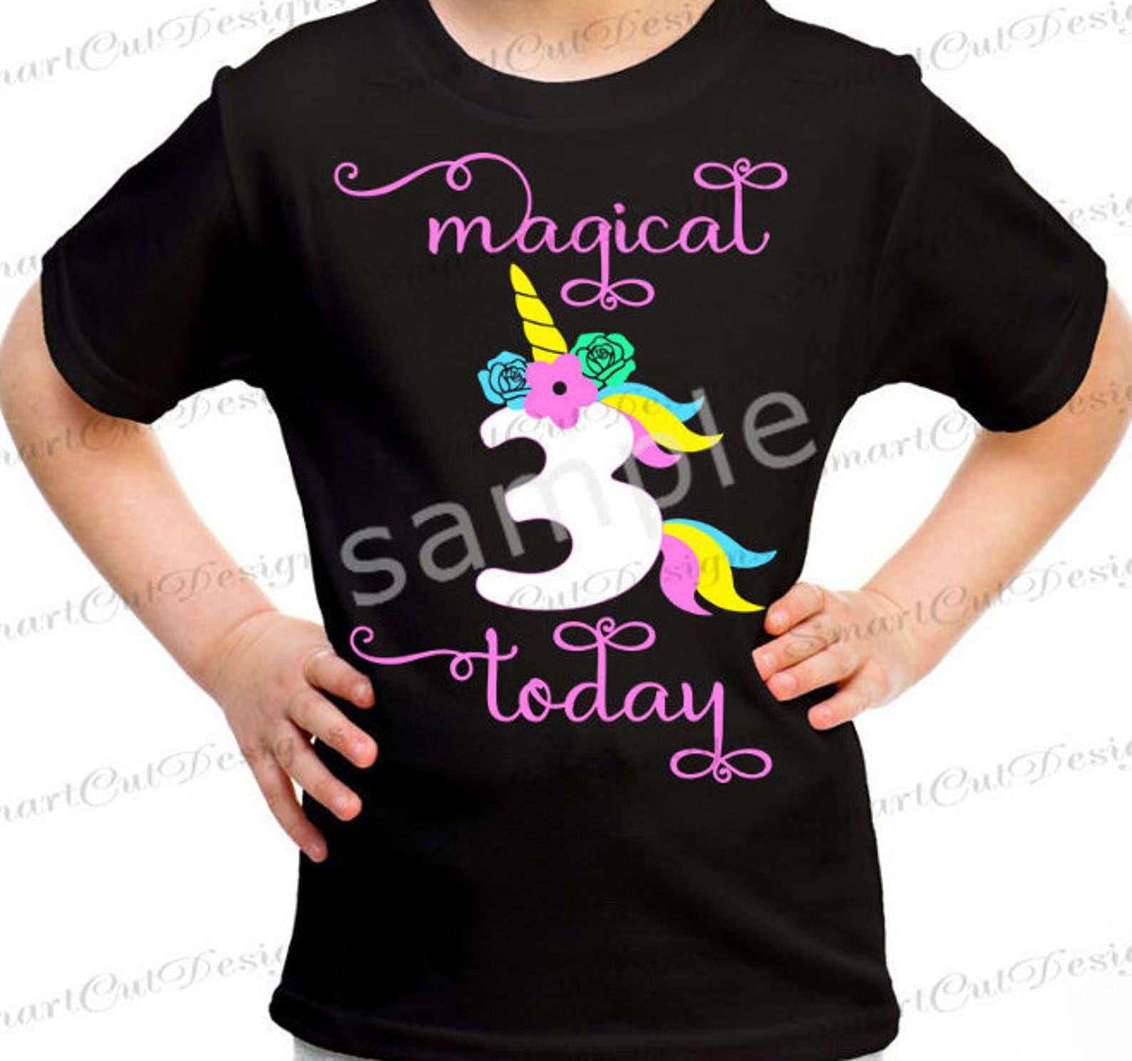 Birthday Numbers SVG Set 0-9 Unicorn Svg Unicorn Birthday Svg Birthday ...
