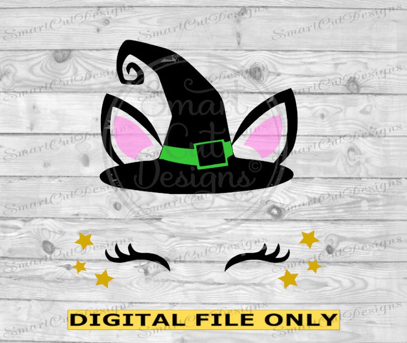 Halloween Svg Spooky Unicorn Svg Unicorn With Witch Hat Svg - Etsy