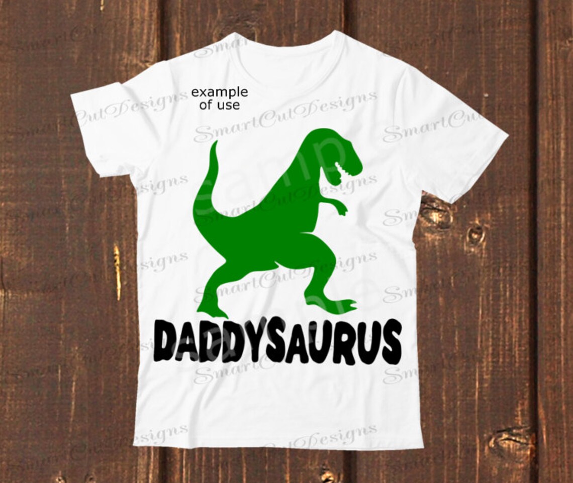 Daddysaurus Svg Fathers Day Svg Dinosaur Dad Svg Daddy Svg Daddysaurus ...