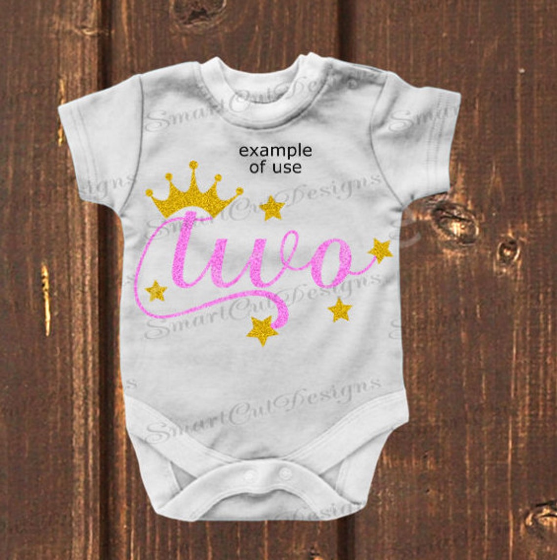 2nd Birthday Svg Princess Birthday Svg Crown Svg Two Svg | Etsy