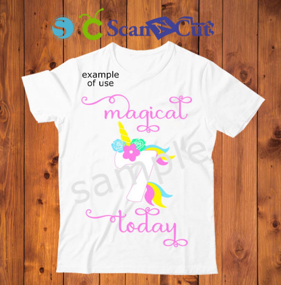 7th Birthday Unicorn Svg Birthday Girl 7 Svg Girl Unicorn | Etsy