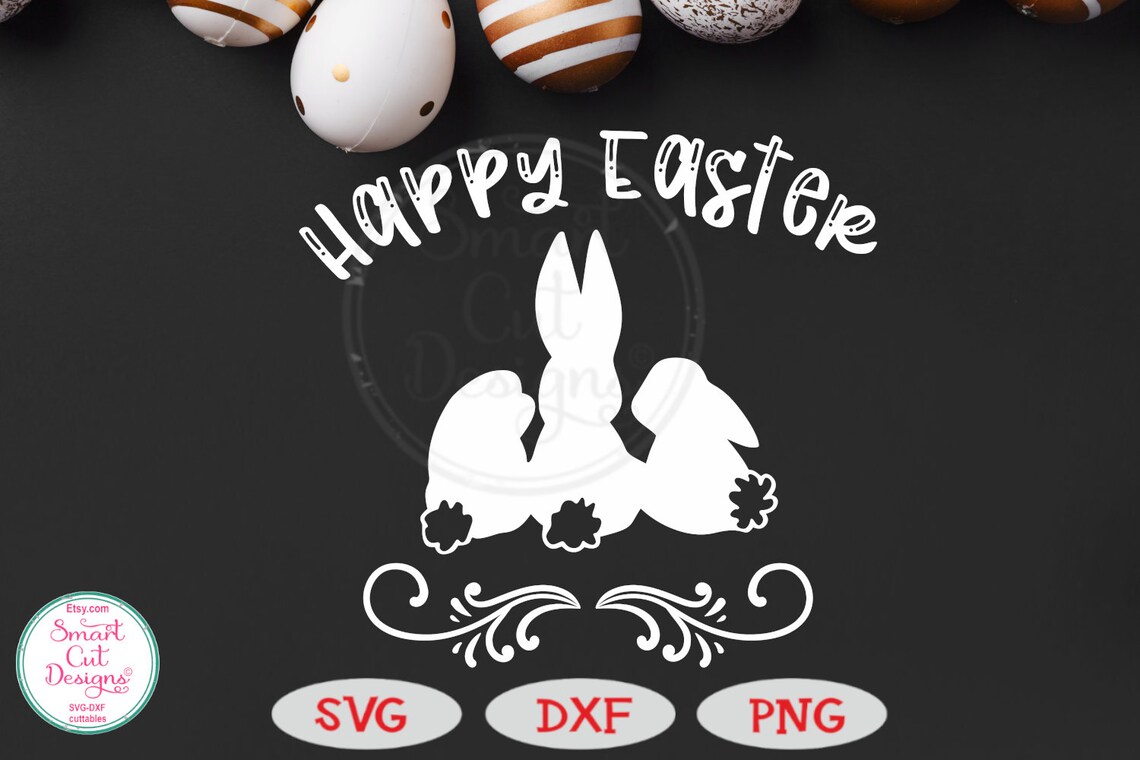 Happy Easter Svg Easter Bunnies Svg Easter Svg Easter Sign - Etsy