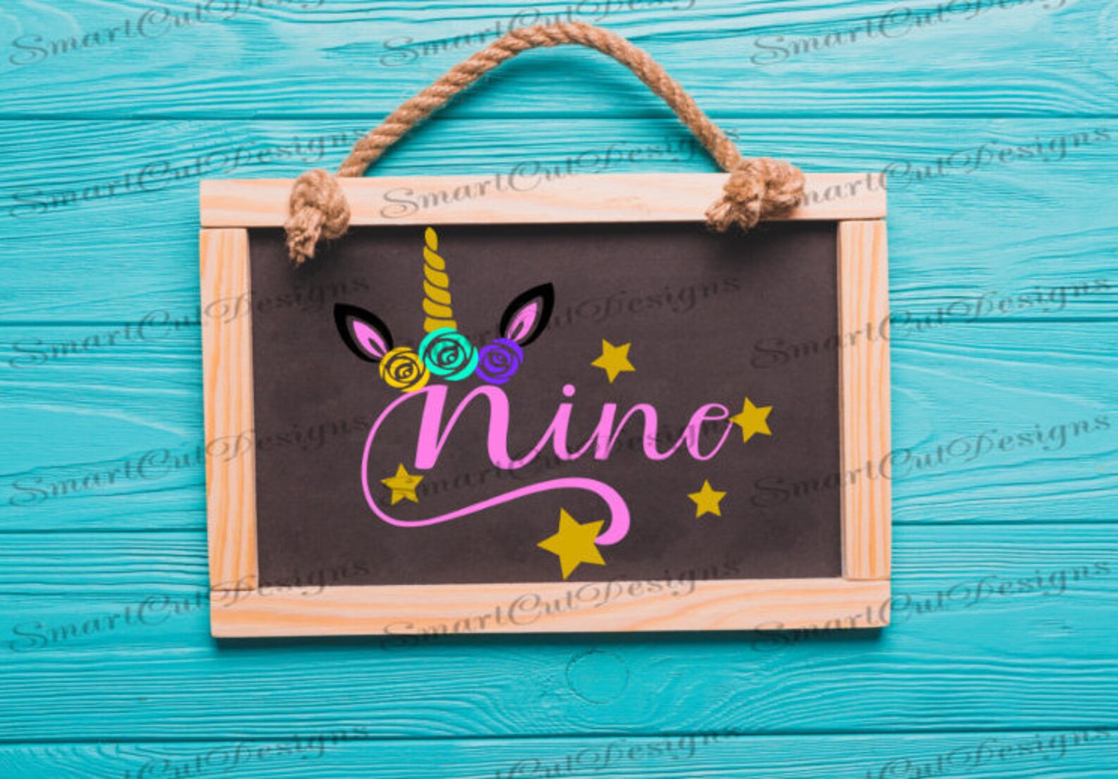 9th Birthday Svg Unicorn Birthday Svg Birthday Number 9 Svg - Etsy