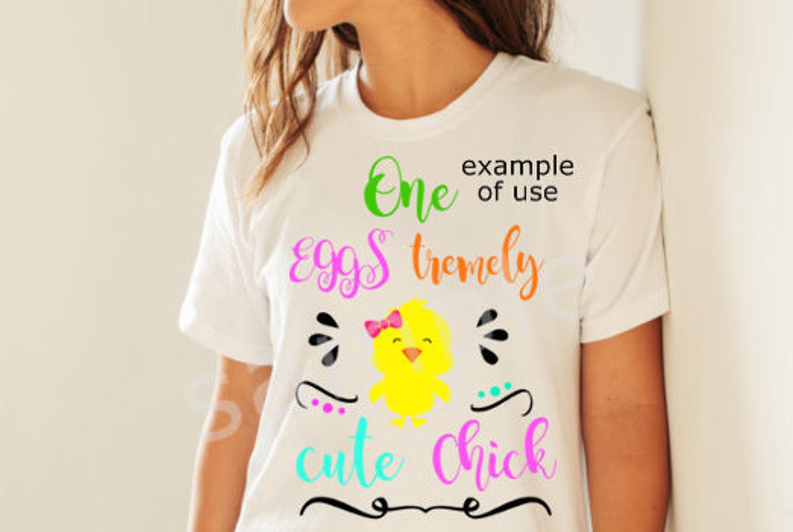 One Cute Chick Easter Girl SVG First Easter SVG Girl Easter | Etsy