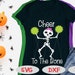 Cheer to the Bone Svg, Halloween Cheerleader Gift, Cheer Gift, Dancing ...