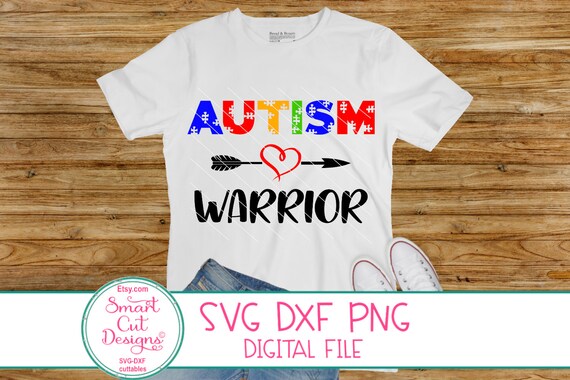 Autism Warrior Svg Autism Svg Autism Son Svg Autism | Etsy