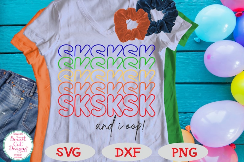 VSKO Girl Svg SKSKSK Svg and I Oop Svg VSKO Svg Trending | Etsy