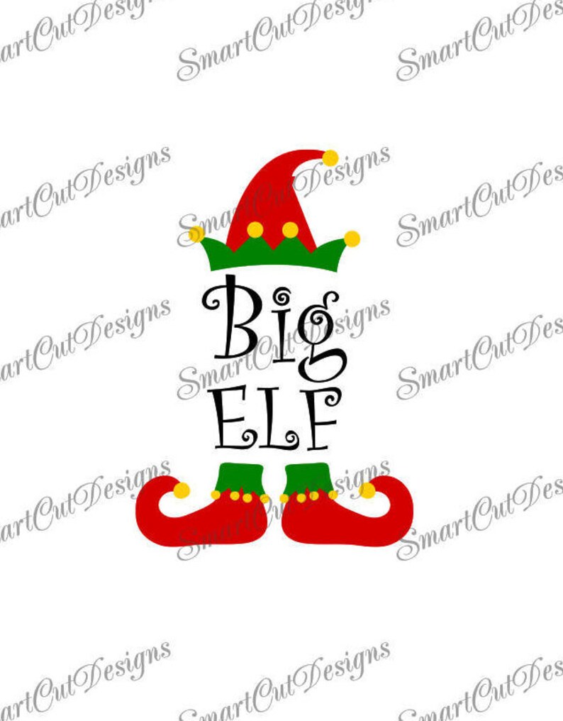 Big Elf Svg Christmas Svg Big Elf Iron on Christmas Elf Svg - Etsy