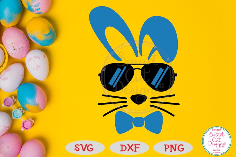 Boy Bunny Svg Easter Svg Boy Bunny Face Svg Bunny With - Etsy