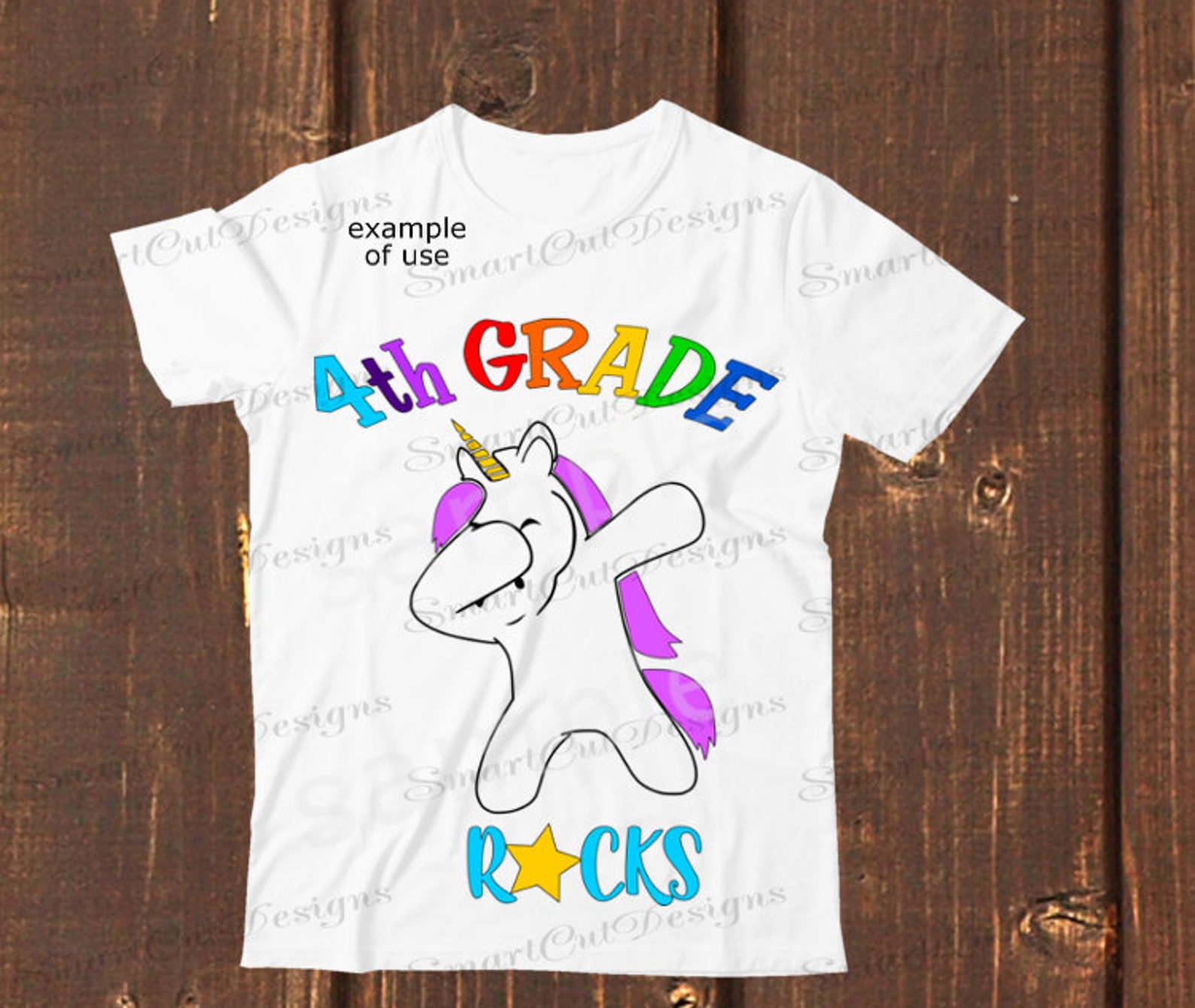 4th Grade Rocks Svg 4th Grade Unicorn 4th Grade Svgfirst Day | Etsy