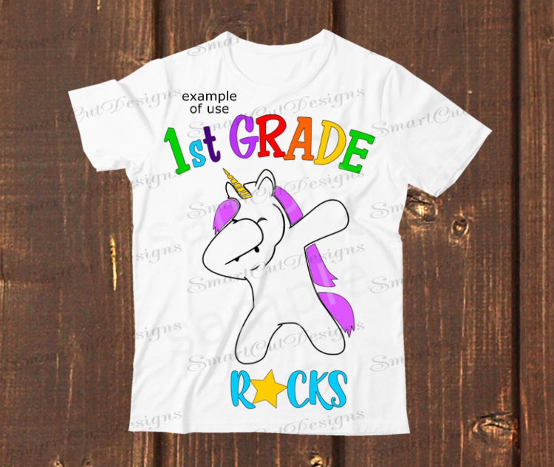 1st Grade Rocks Svg First Day at 1st Grade Svg 1st Grade - Etsy