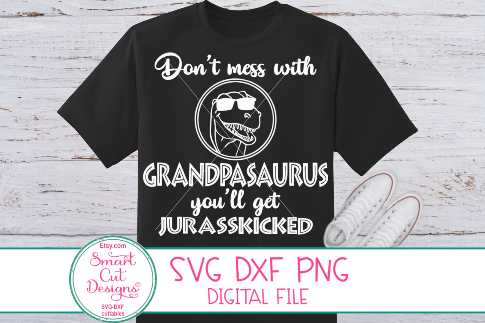 Grandpasaurus Svg Jurasskicked Svg Grandpa Shirt Svg Funny Grandpa ...