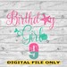 Birthday Girl Svg 9th Birthday Svg Girl Mermaid Number 9 Svg Mermaid ...