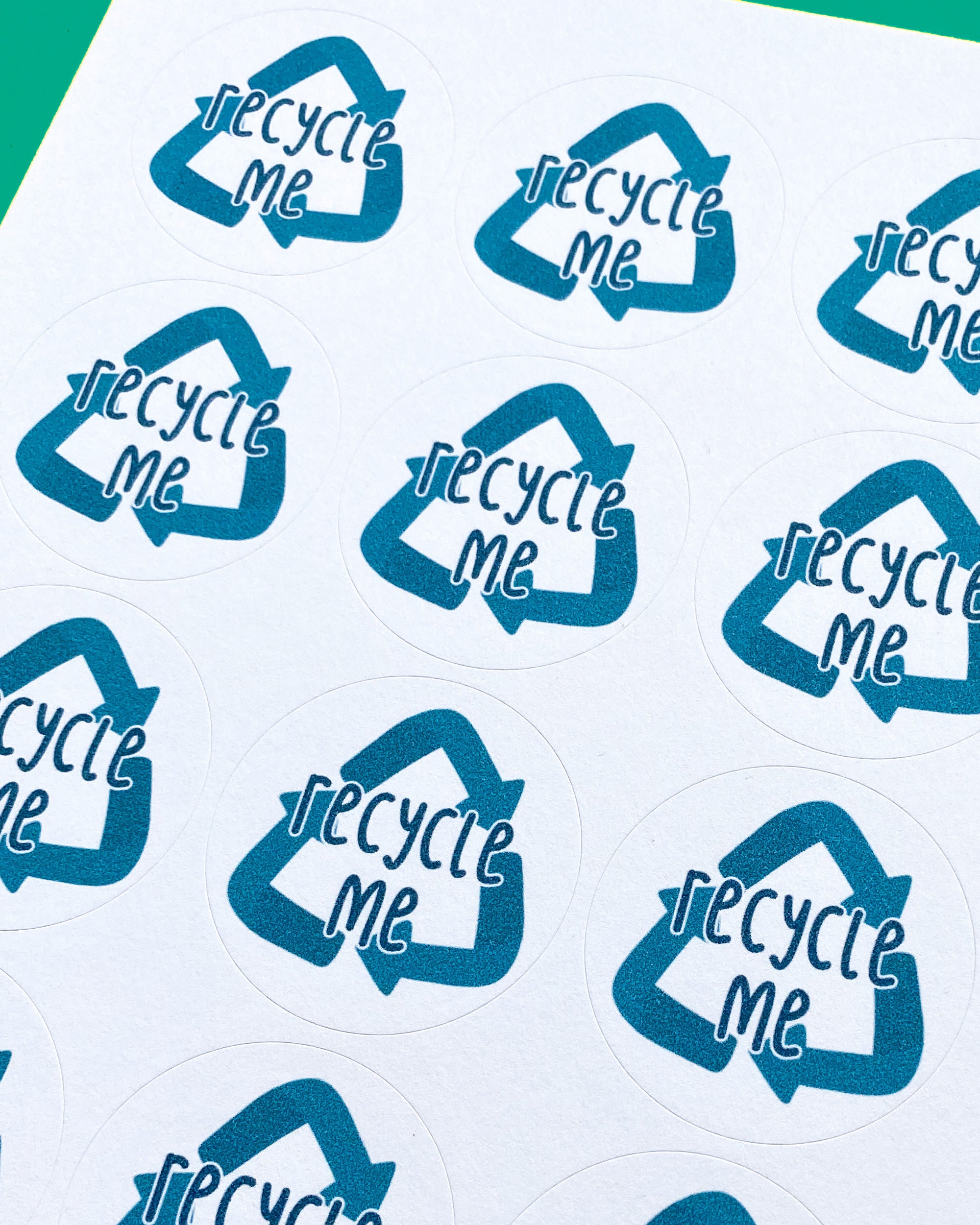 Recycle Me Verpackungsaufkleber / Small Business Etiketten / | Etsy