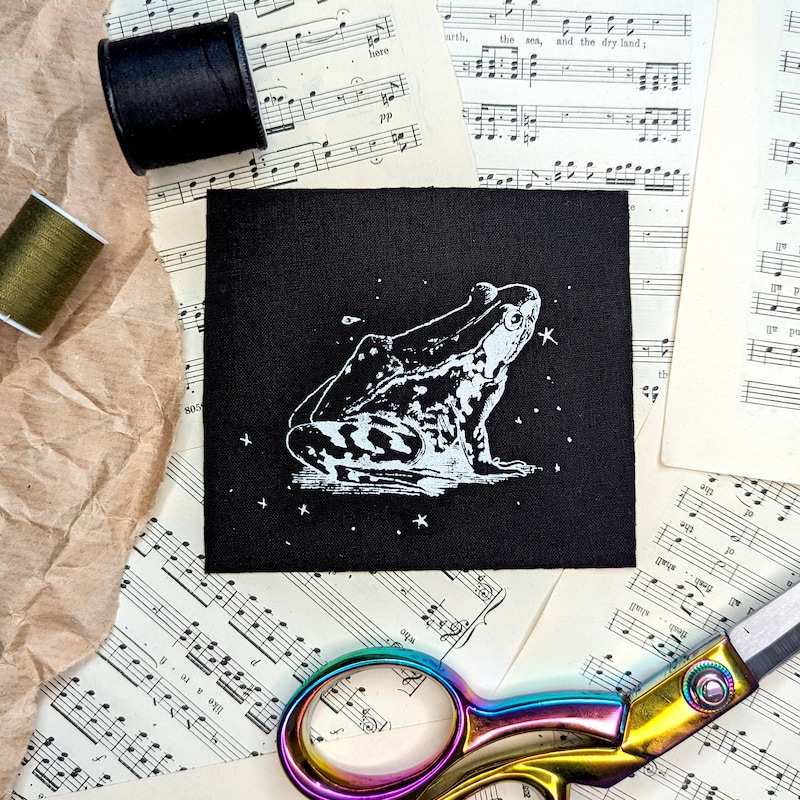 Frog Patch - Etsy