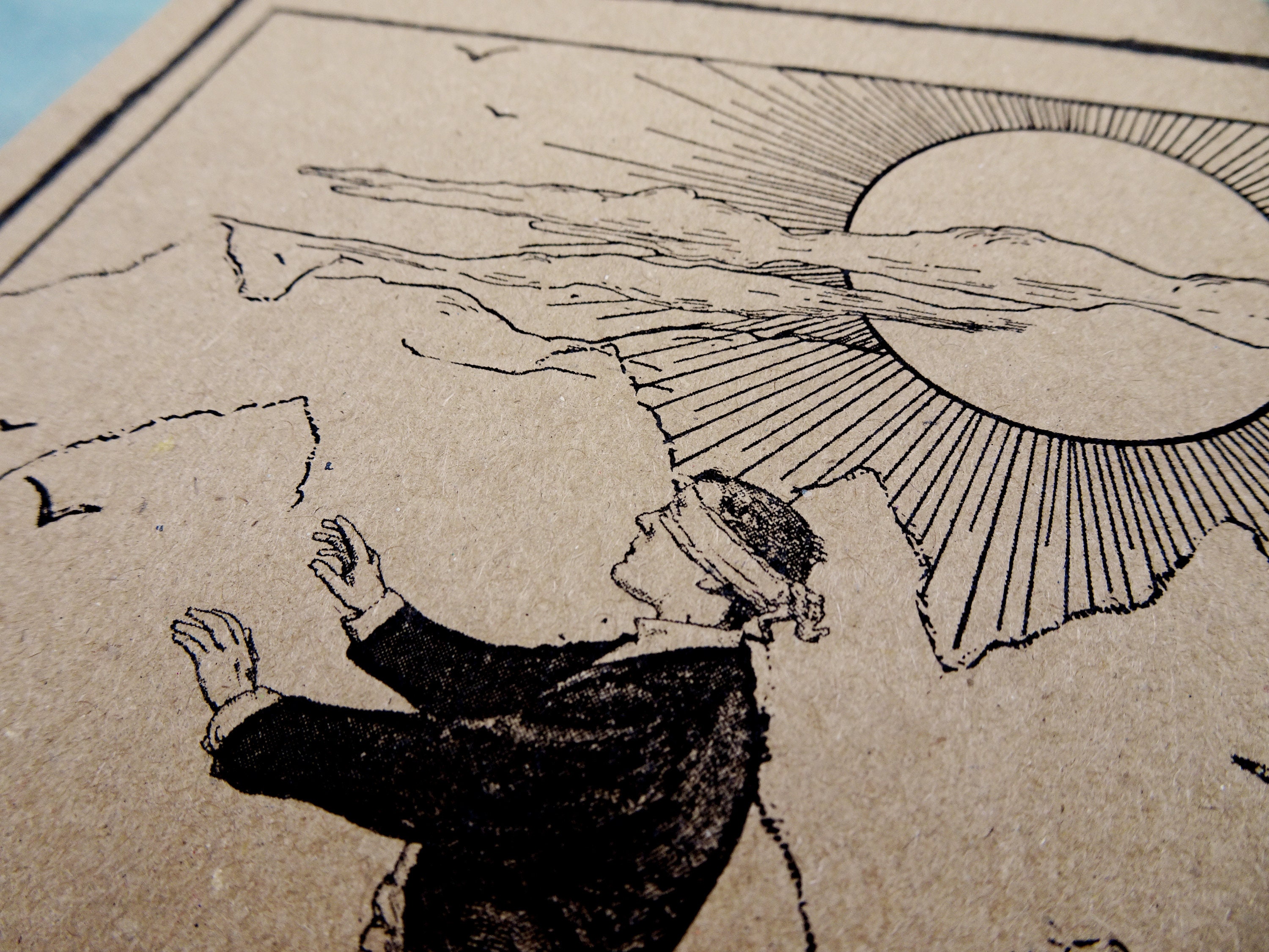 The Fool Tarot Card Art Print - Etsy